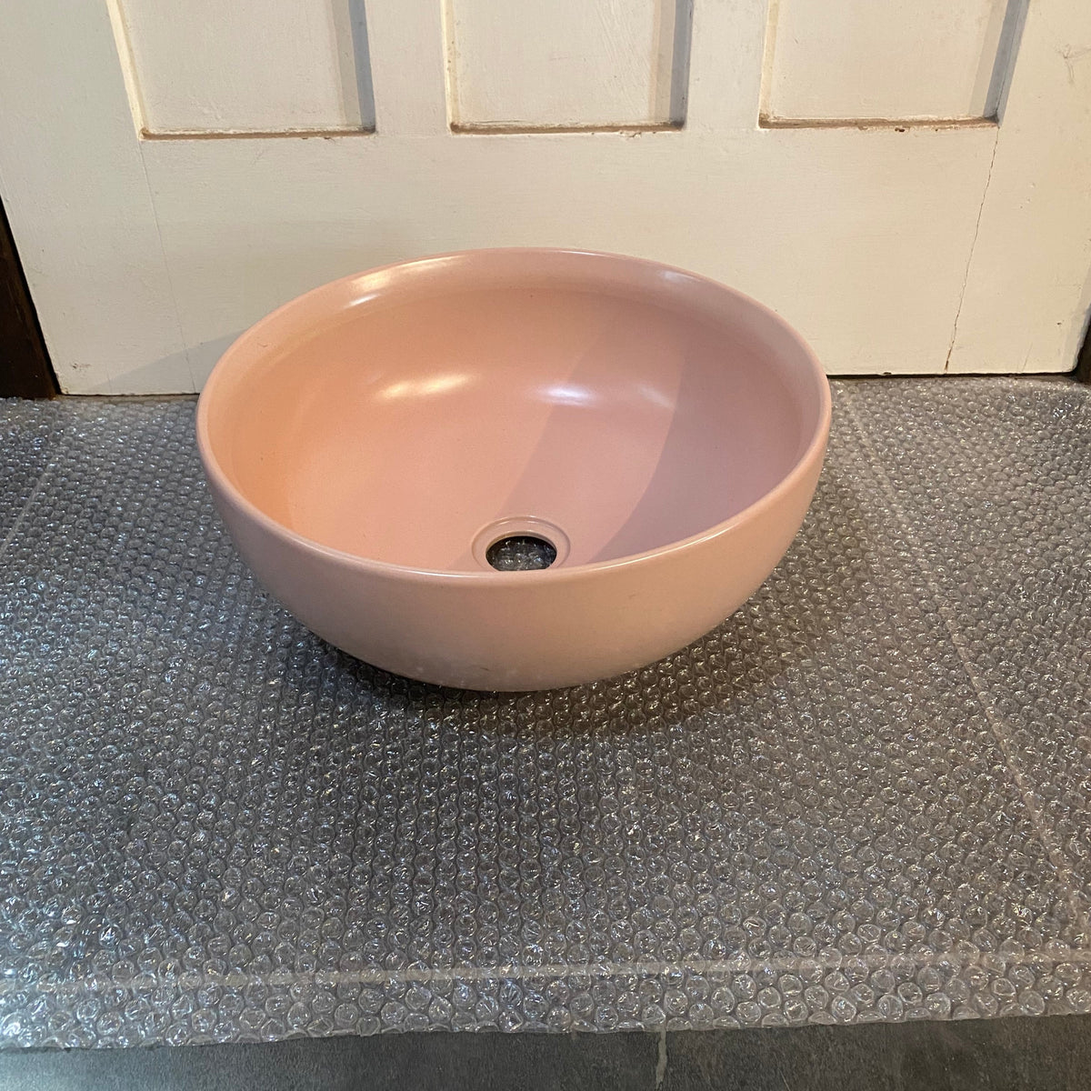 Light Pink Counter Top Basin | Memates Recycled Warehouse